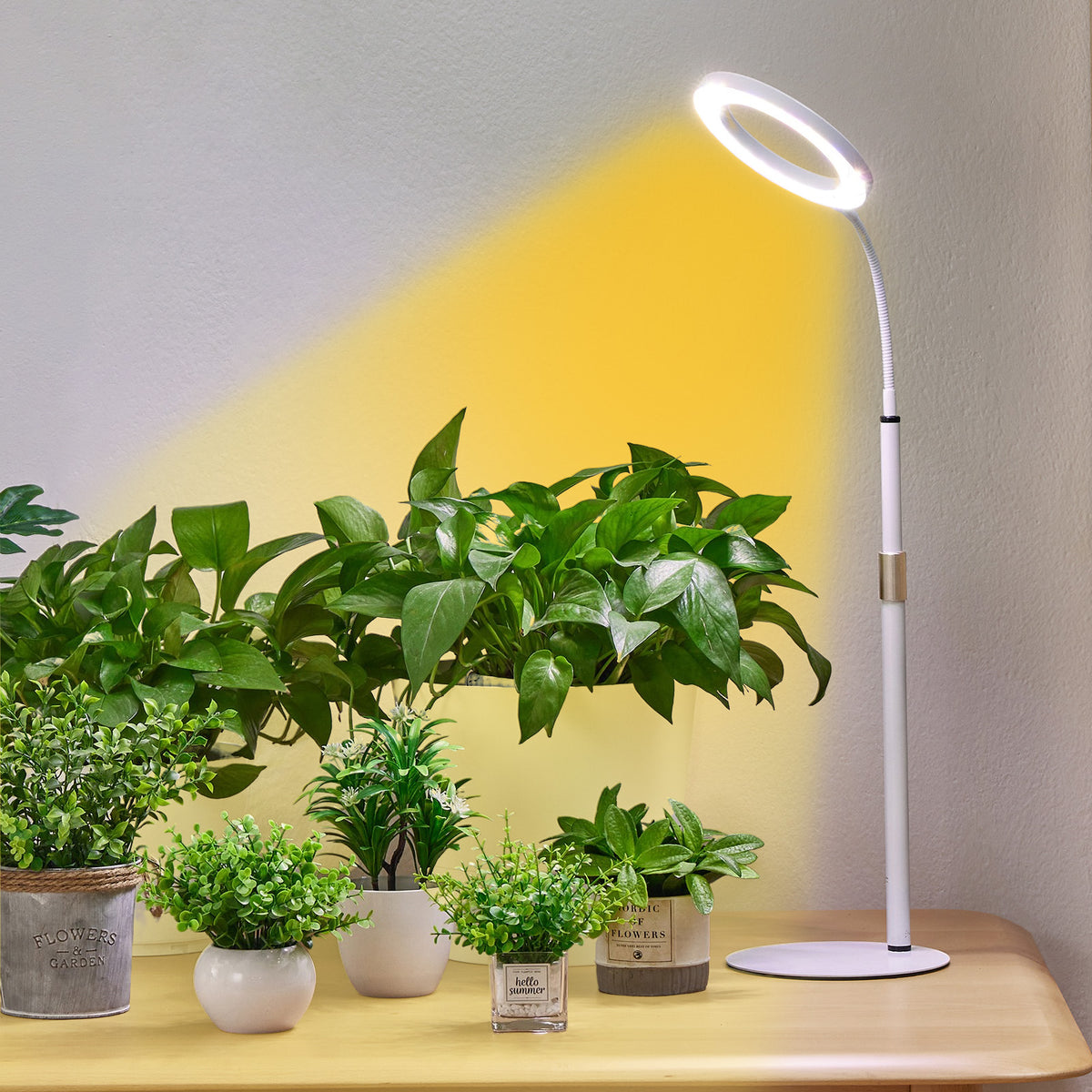 Desk Grow Light,White– Yadoker